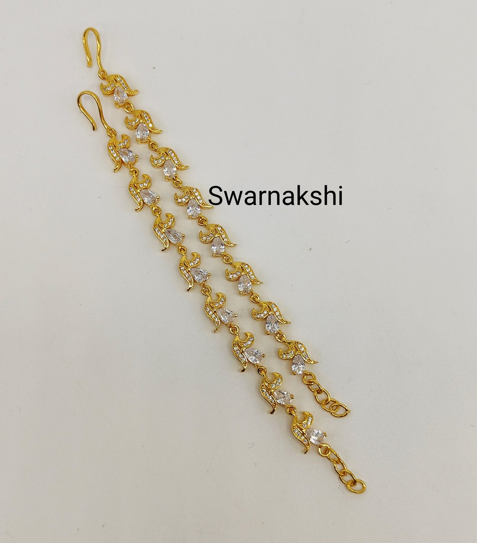 CZ matilu designs with lovely design – Swarnakshi Jewels
